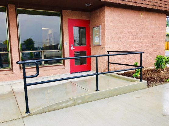 ADA Compliant Handrails - Custom iRon works