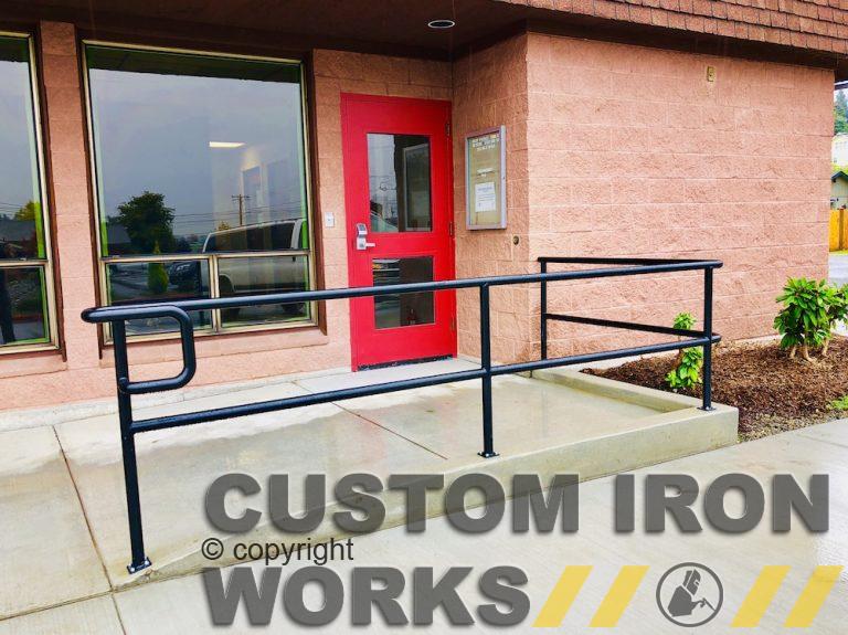 ADA Compliant Handrails - Custom iRon works